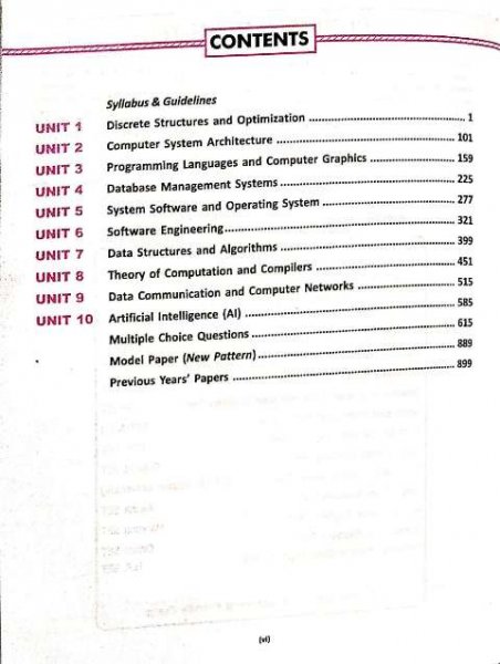 TRUEMAN UGC NET/SET NTA COMPUTER SCIENCE & APPLICATIONS